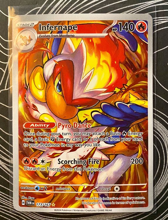 Infernape - 173/167 - SV06: Twilight Masquerade (TWM) | Kaufen auf Ricardo