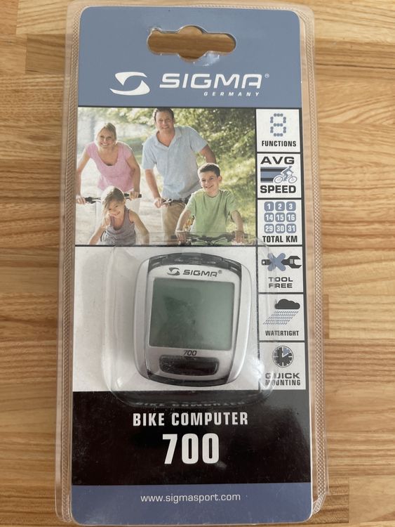 Velo Computer mit 8 Funktionen Sigma (Neu und originalverpackt) in ...