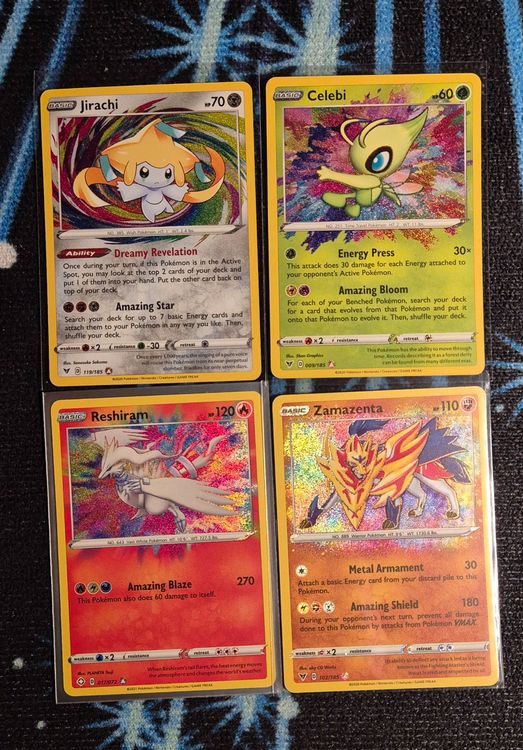 Pokémon 4x Amazing Rares Karten EN | Kaufen auf Ricardo