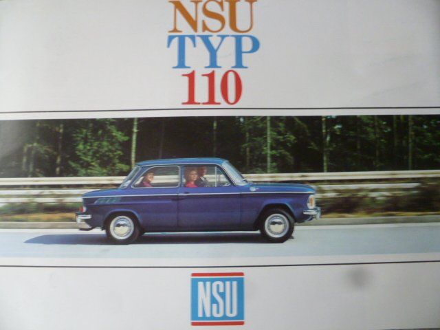 NSU Typ 110 Prospekt 1966 (Gebraucht) in Zofingen für CHF 12.95 – mit ...