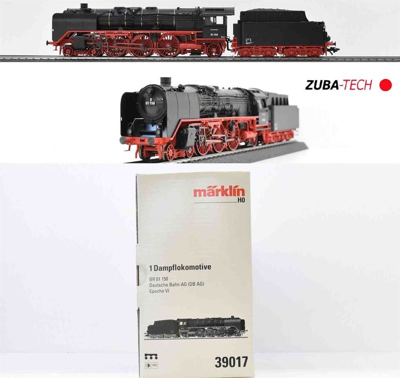 Märklin 39017 Dampflok BR 01 DB H0 WS OV (Neu (gemäss Beschreibung)) in ...