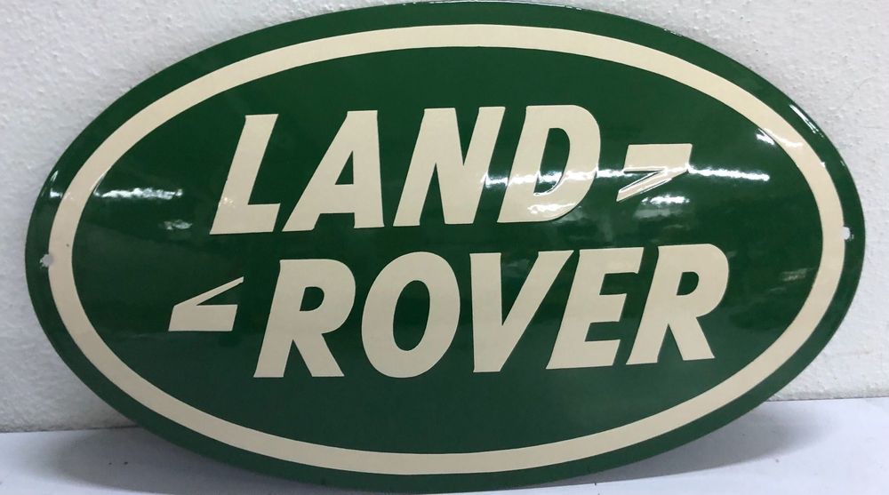 Grosse Land Rover Email Schild (Gebraucht) in Root für CHF 120 – mit ...