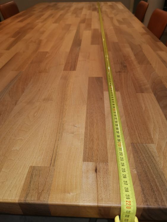 Magnifique table en noyer huilée 220 x 90 cm (Gebraucht) in La ...