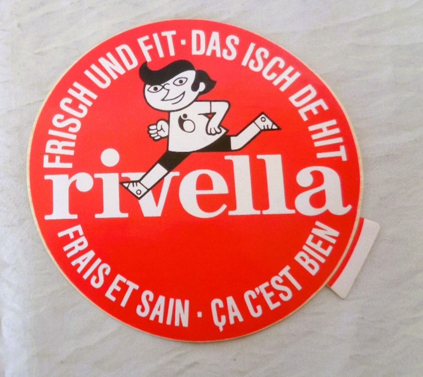 Rivella / 1 Sticker - Aufkleber ab Fr. 1.- (Neu (gemäss Beschreibung ...