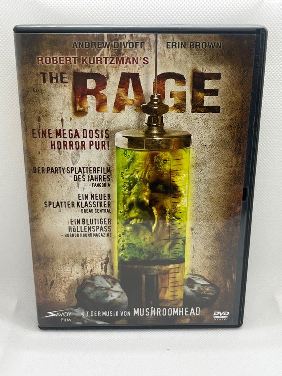 DVD - The Rage - Robert Kurtzman's, Horror Splatterfilm (Gebraucht) in ...