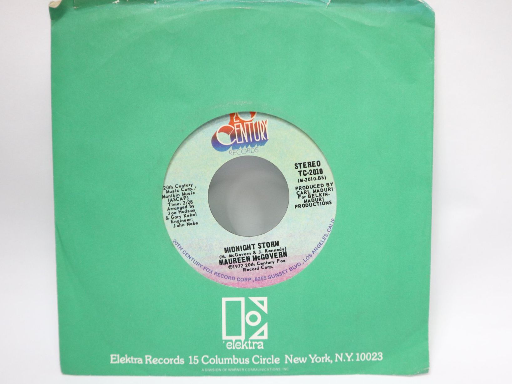 Vinyl Single Maureen McGovern Midnight Storm für Jukebox (Gebraucht) in ...