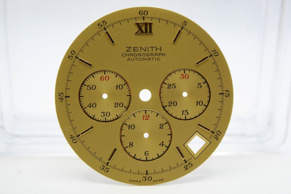 Zenith El primero Chronograph Dial cal.400 (Gebraucht) in Geneve für ...