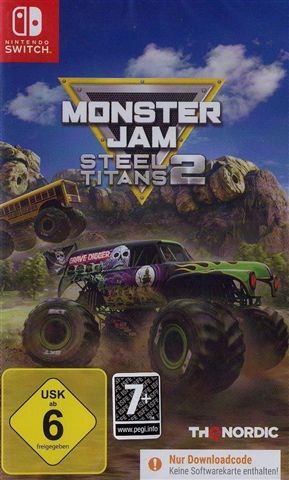 Monster Jam Steel Titans 2 (Code in a Bo (Neu und originalverpackt) in ...