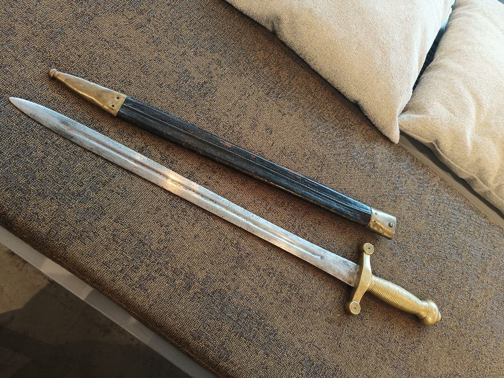 Antikes Kurz Schwert / Gebrüder W... Solingen mit Scheide (Gebraucht ...