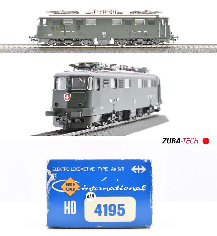 Roco 4195 E-Lok Ae 6/6 SBB H0 GS Analog (Gebraucht) in St. Gallen für CHF 54.5 – mit Lieferung ...