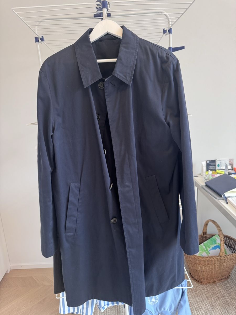 Gieves & Hawkes Navy Trench Coat (Gebraucht) in Steinhausen für CHF 5 ...