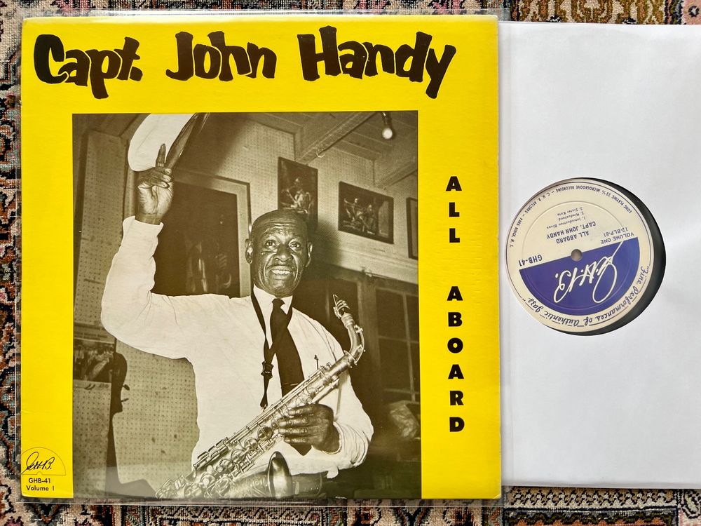 LP Saxophone Capt. John Handy – All Aboard LP GEWASCHEN (Gebraucht) in ...