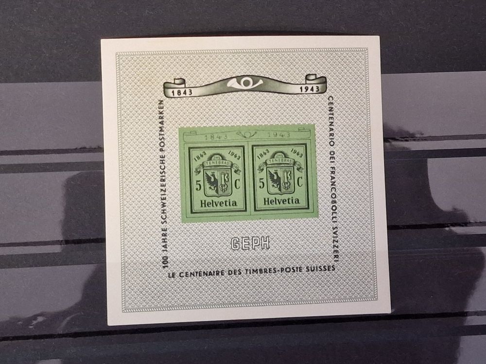 CH BLOCK W18 ** Genfer Block 1943 | Kaufen auf Ricardo