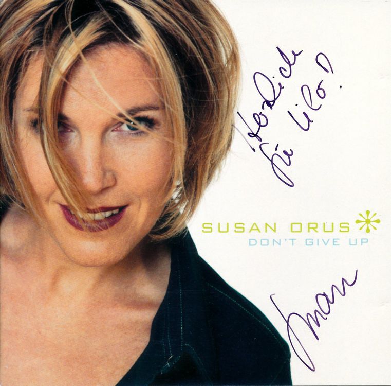 SUSAN ORUS - DON'T GIVE UP (CD mit Widmung) | Kaufen auf Ricardo