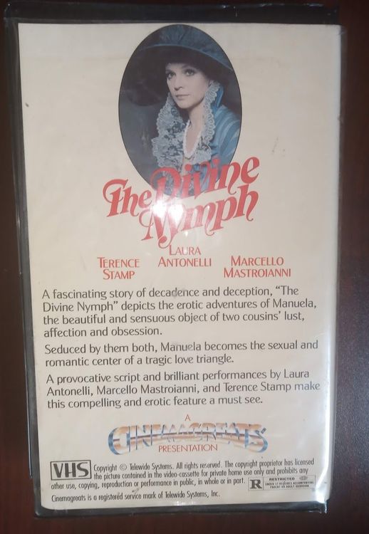 The Divine Nymph Laura Antonelli Vhs Gebraucht In Flüelen Für Chf 49 0838