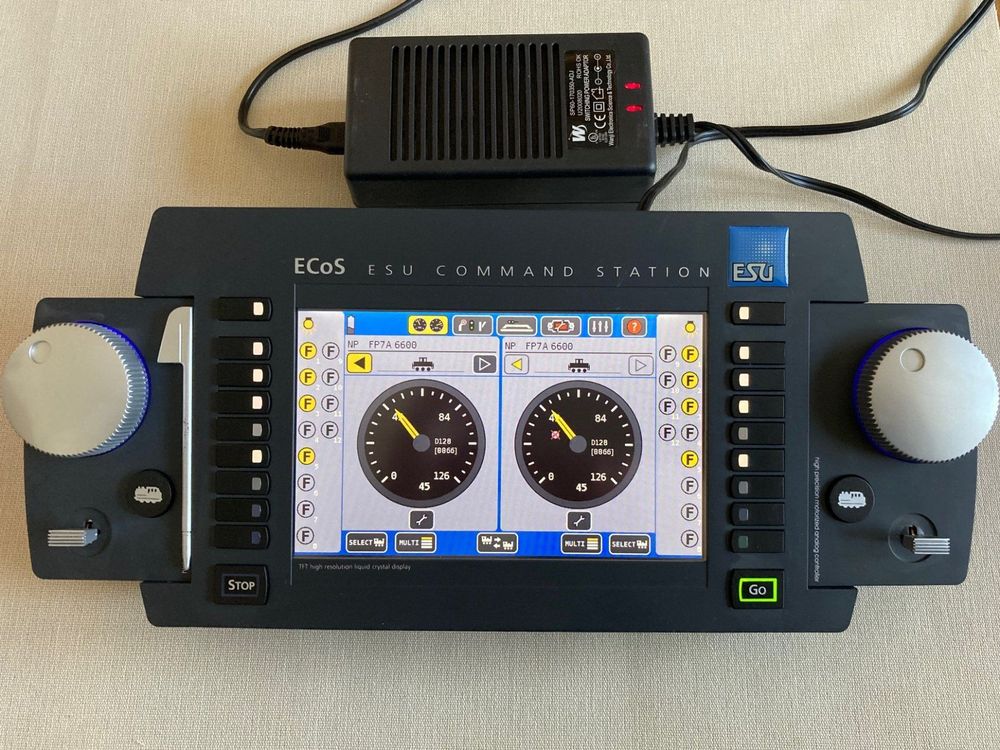 ECoS ESU 50200 Command Station (Gebraucht) in Root für CHF 370 – mit Lieferung auf Ricardo kaufen