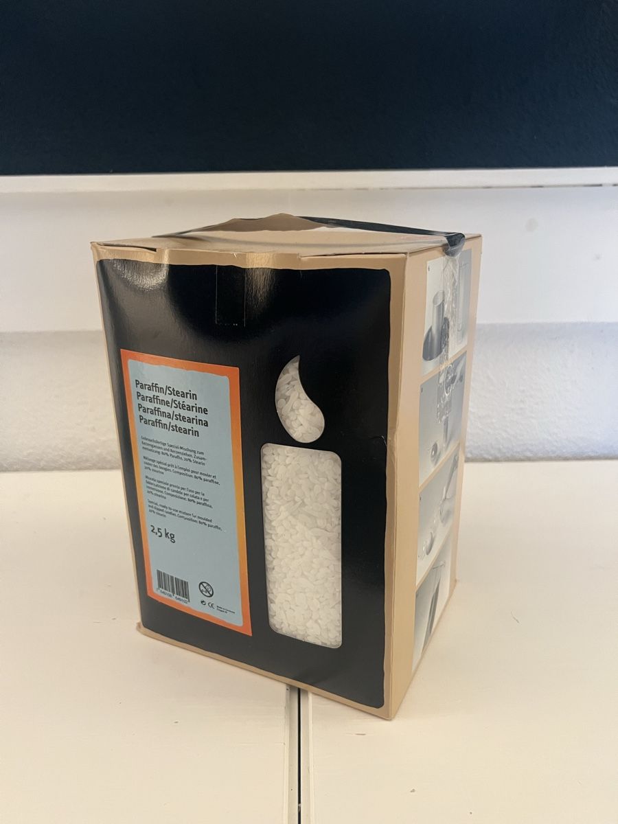 Paraffin/Stearin Kerzenrohstoff - 2.5 kg (Neu und originalverpackt) in ...