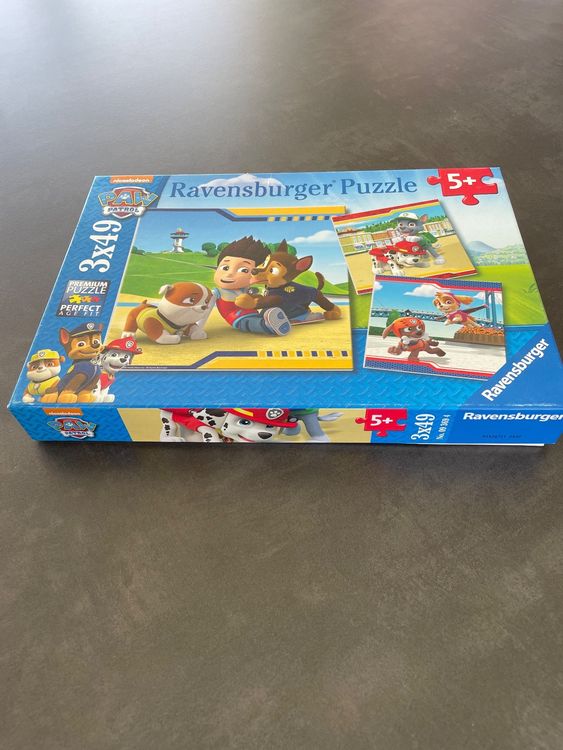 Paw Patrol Puzzle 3x49 Ravensburger Kinderpuzzle 5+ | Kaufen auf Ricardo