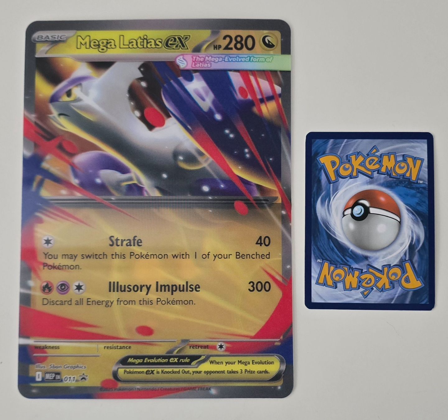 🇺🇸 Pokemon MEGA Evolution XXL 》Mega Latias ex 011 (Neu (gemäss ...