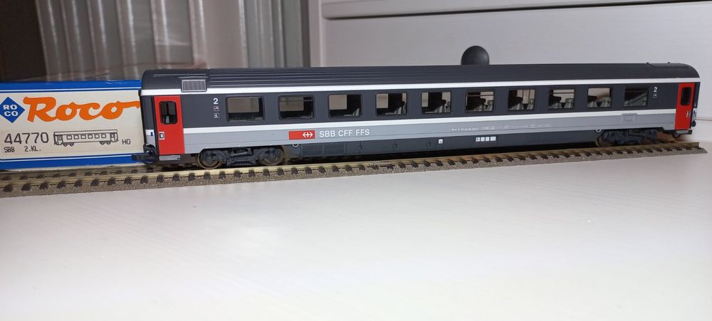 Roco 44770 H0 1:87 SBB EuroCity Bpm 240-3 DC | Kaufen auf Ricardo