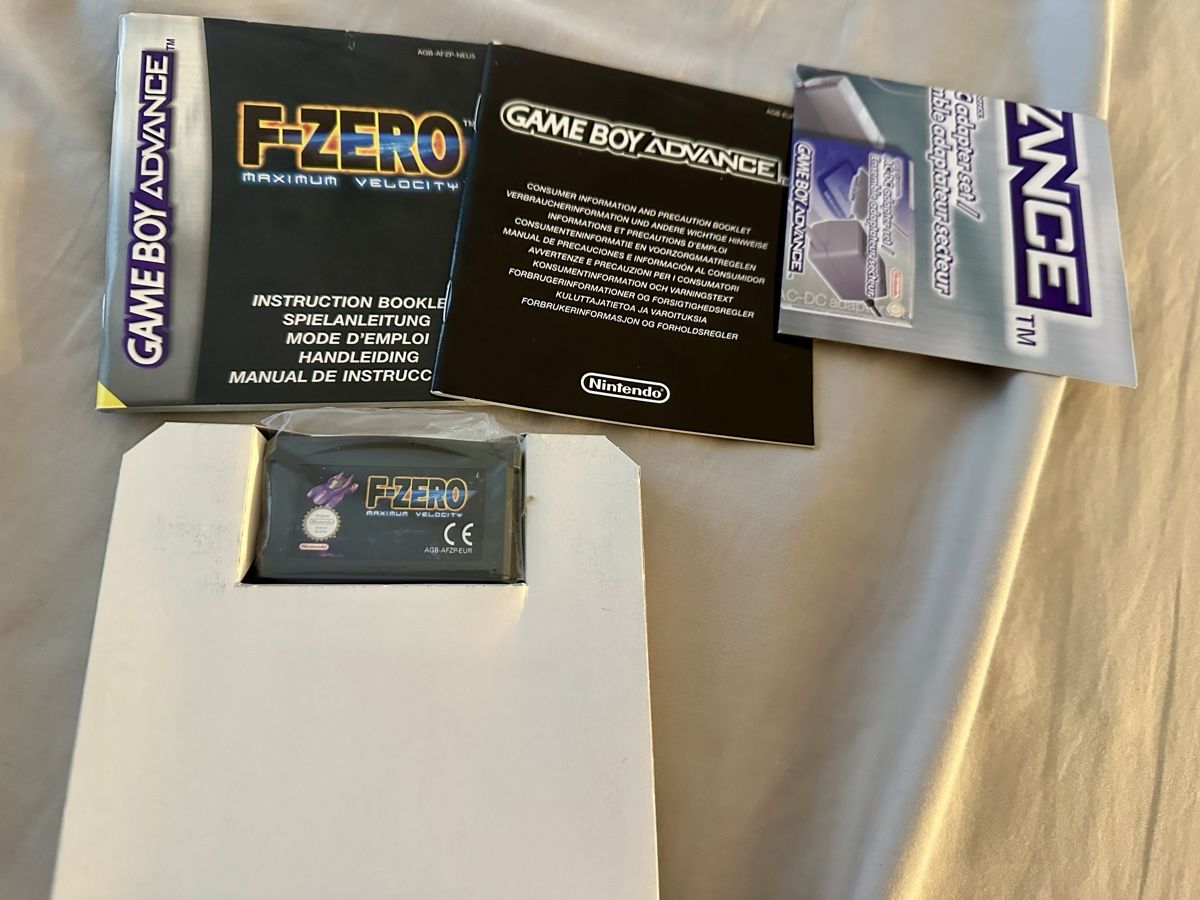 F-Zero Maximum Velocity - Game Boy Advance - Komplett (Gebraucht) in ...