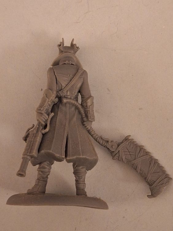 Bloodborne Hunter Miniature - Unpainted - RPG Model 50mm (Neu (gemäss ...