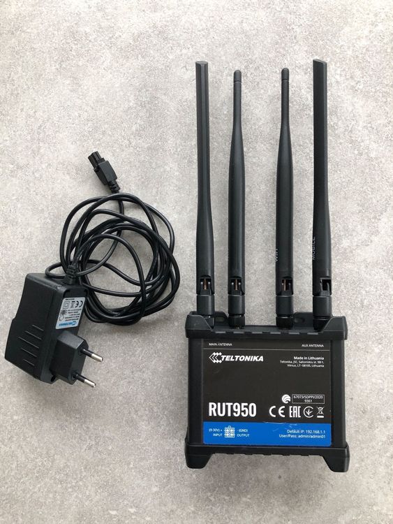 Teltonika RUT950 4G/LTE-Industrierouter - robust und stabil | Kaufen ...