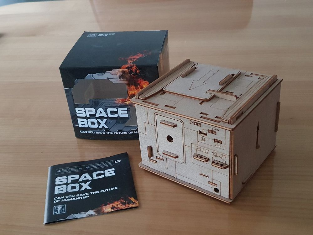 Escape Welt Space Box - Rätselbox (Neu (gemäss Beschreibung)) in ...