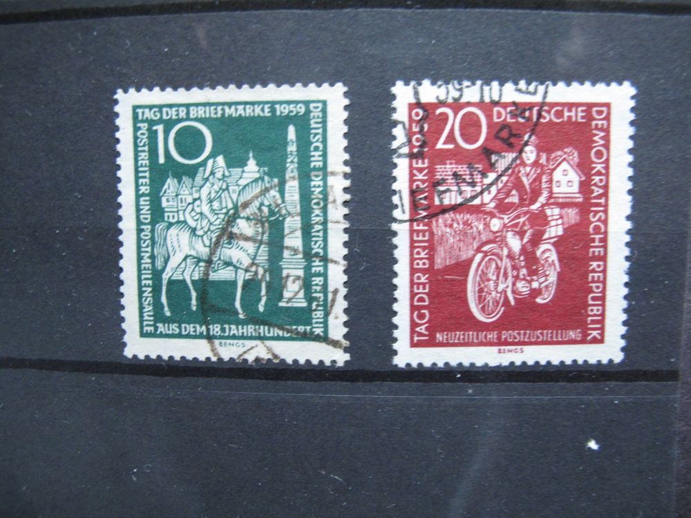 DDR 1959 Tag der Briefmarke gest. (Gebraucht) in Wil SG für CHF 1 – mit ...