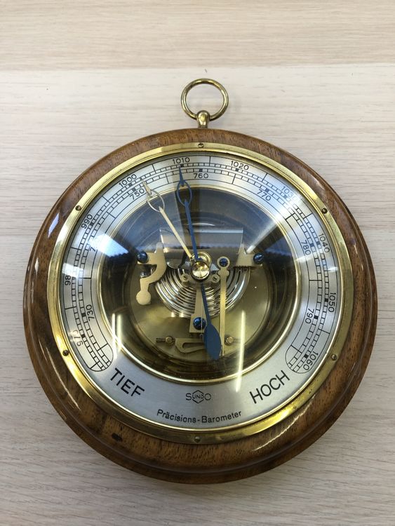 SundO Präzisions-Barometer, Wetterstation, Vintage (Gebraucht) in ...