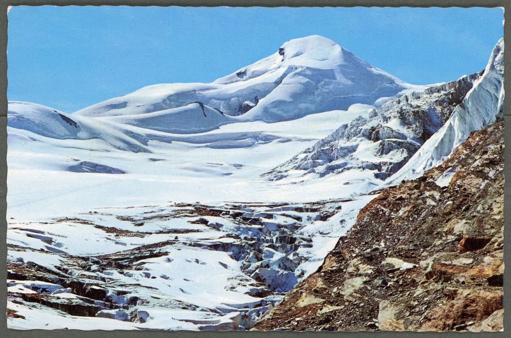 AK col VS Allalinhorn Saas Fee Langenfluh ≈ 1960 | Kaufen auf Ricardo