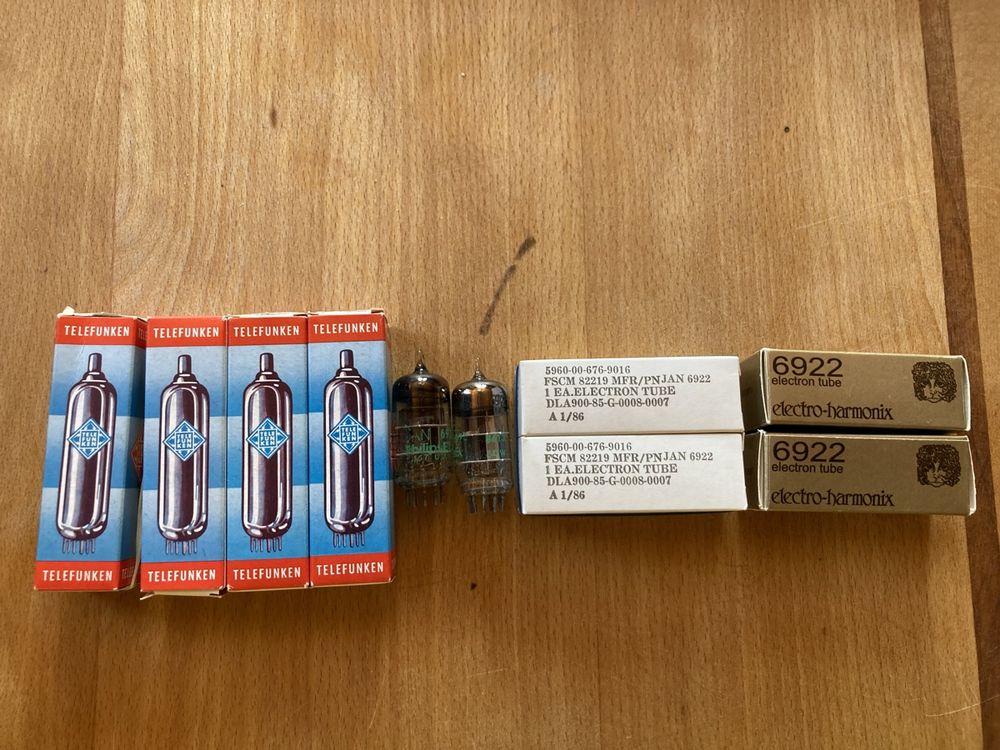 Röhren, Tubes, Verstärker Röhren, (Gebraucht) in Kastanienbaum für CHF ...