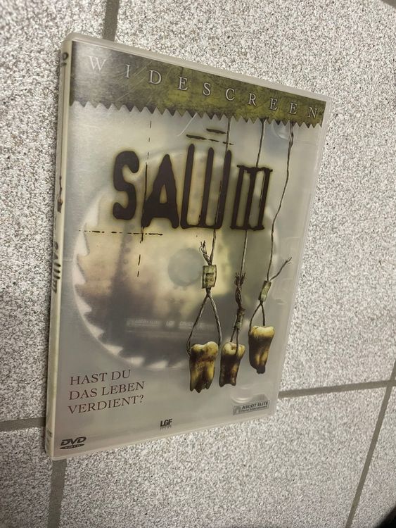 SAW III (Widescreen, Unrated Edition) (DVD) (Gebraucht) in Eschen für CHF 19.95 – mit Lieferung ...