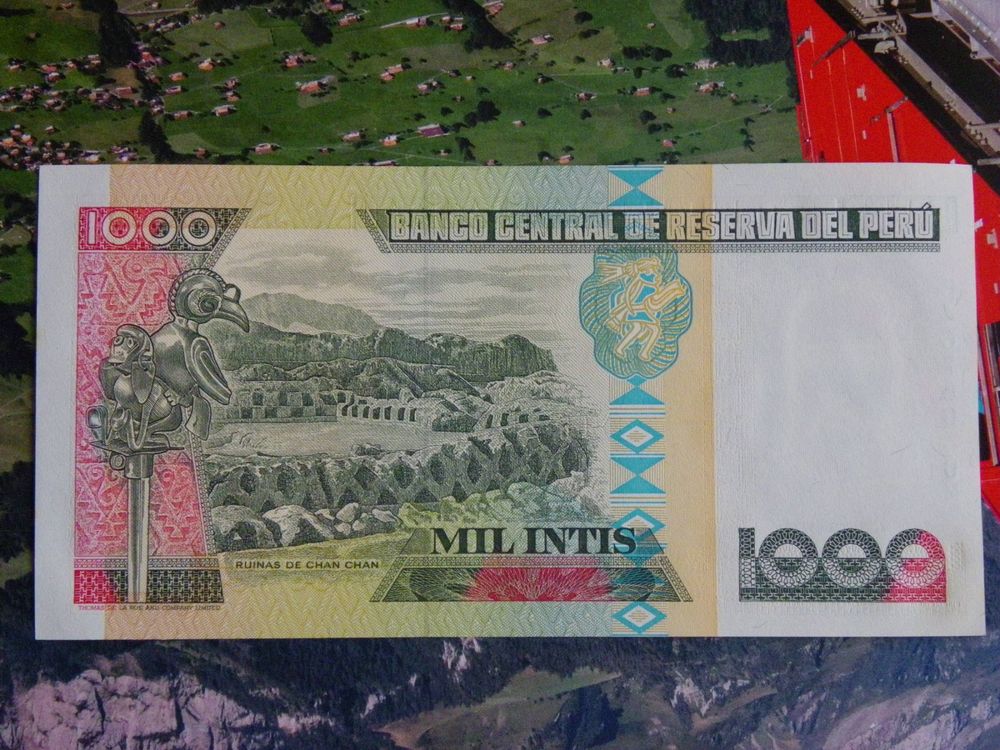 Peru 1000 Intis 1988, Wie Neu (Neu (gemäss Beschreibung)) in ...