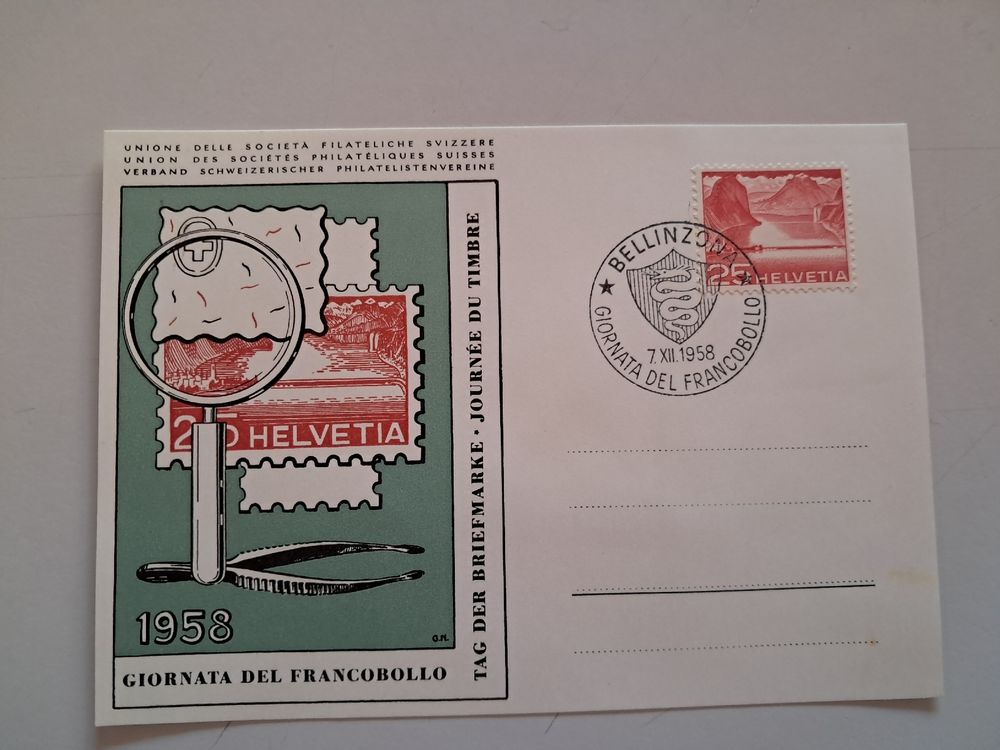 giornata del francobollo 1958 (Nuovo (secondo la descrizione)) a ...
