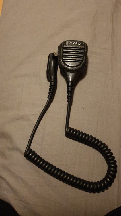 Nypd-new york police radio microphone | Kaufen auf Ricardo