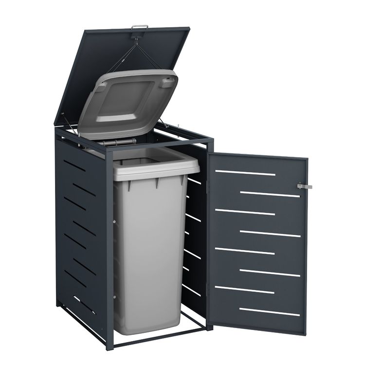 Mülltonnenbox 240L anthrazit | Kaufen auf Ricardo