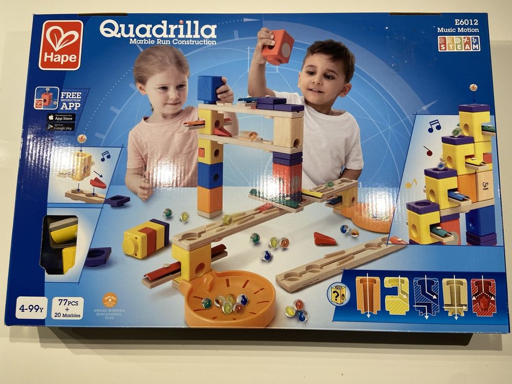 Quadrilla Murmelbahn Music Motion (97 Teile) (Neu (gemäss Beschreibung)) in Herrliberg für CHF ...