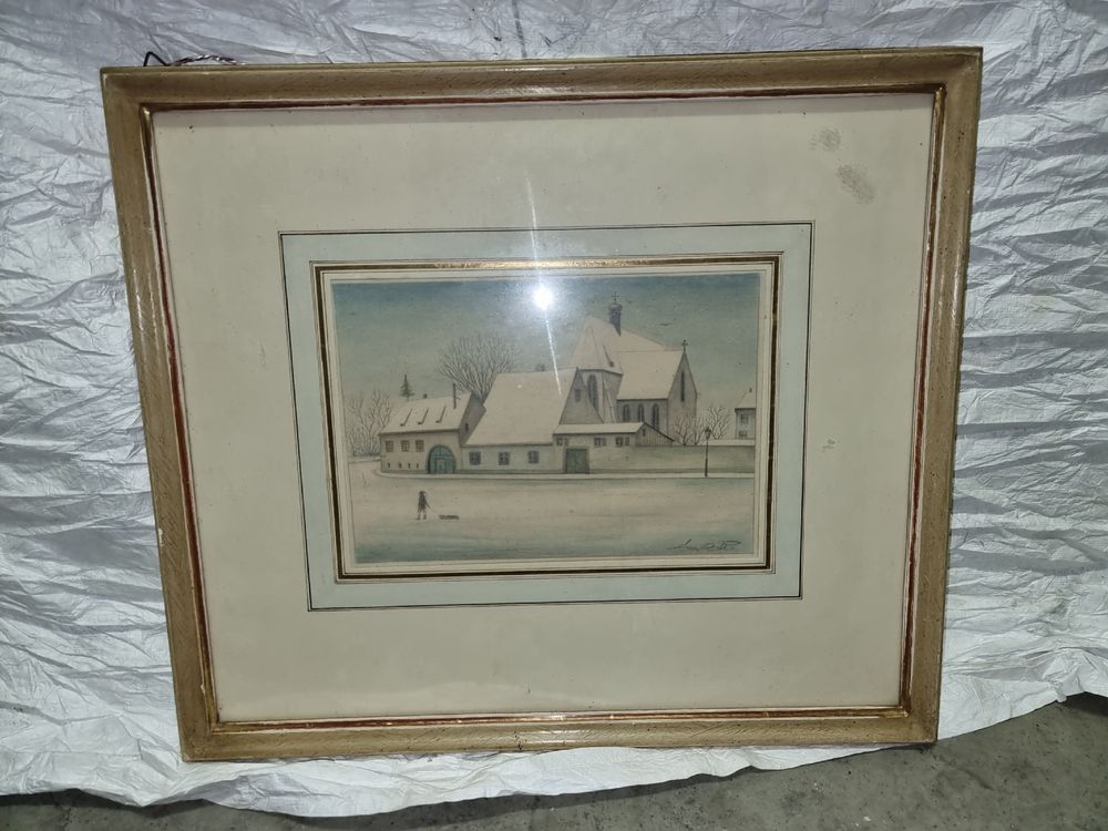 Zeichnung von Willy Roth, 1908 - 1952 in Basel (Gebraucht) in Grub SG ...