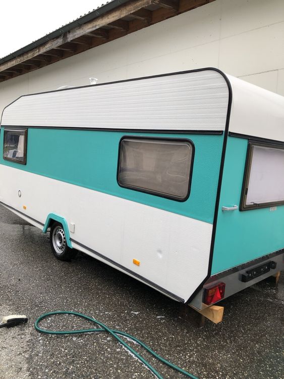 Wohnwagen Knaus Azur 510 (Gebraucht) in Tentlingen für CHF 1205 – nur Abholung auf Ricardo kaufen