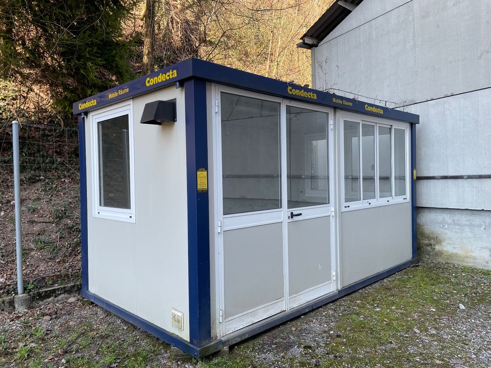 Bürocontainer Condecta AG Typ CA 4,54x2,44 (Gebraucht) in Ermenswil für CHF 1700 – nur Abholung ...