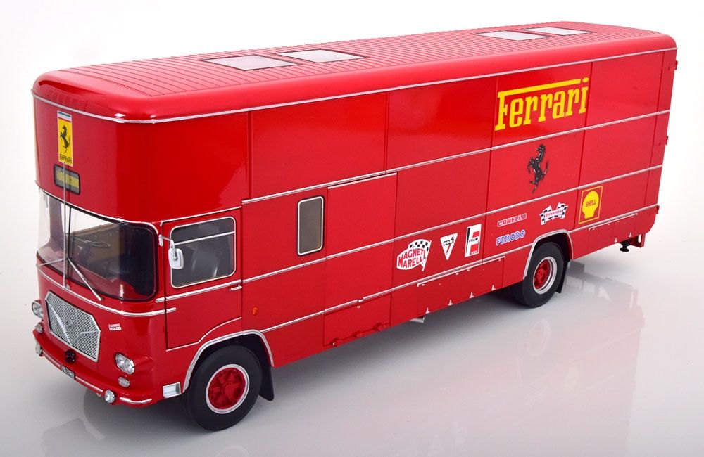 FIAT OM 150 ROLFO FERRARI RENNTRANSPORTER 1:18 CMR (Neu und ...