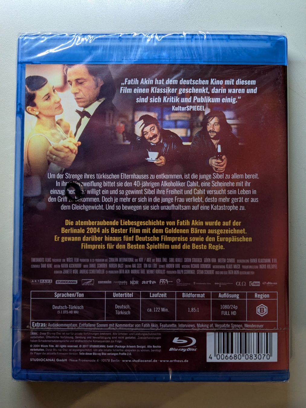 Gegen Die Wand Mit Sibel Kekilli Blu Rayneu And Ovp Neu Und 7537
