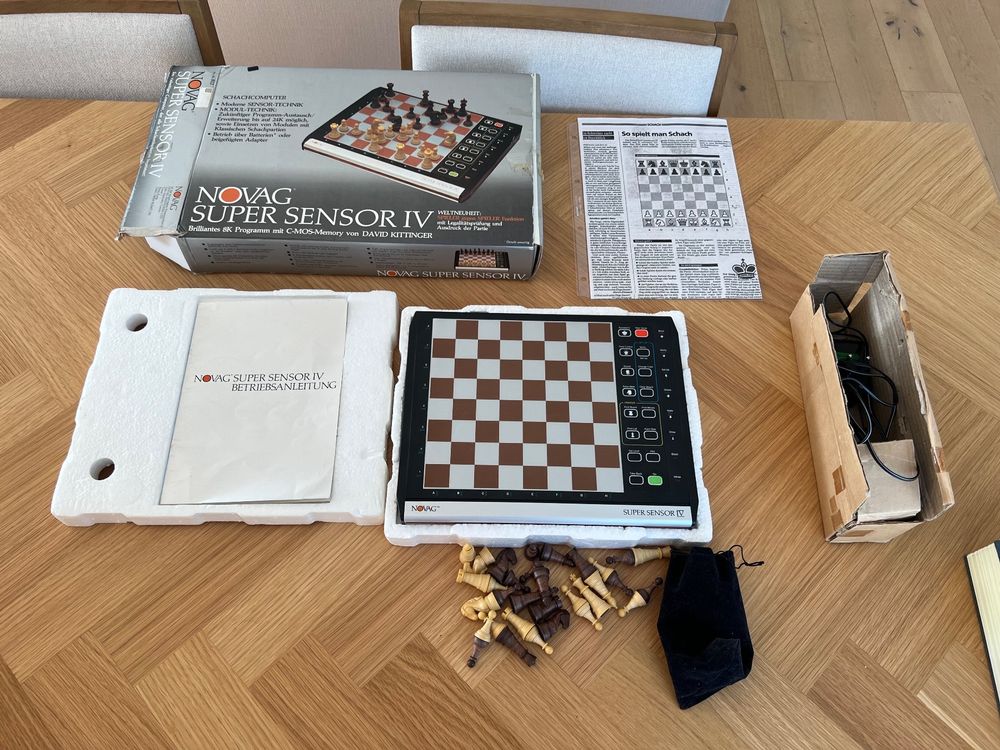 Schachcomputer NOVAG Super Sensor IV (Gebraucht) in Affoltern am Albis ...