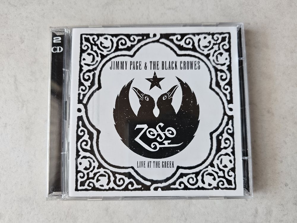 Jimmy Page & The Black Crowes - LIVE At The Creek / 2 CD's (Gebraucht ...