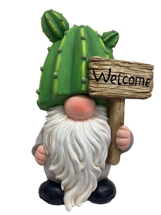 Gartenwichtel Kaktus mit Schild Welcome 40 cm (Neu und originalverpackt) in Oensingen für CHF 24 ...