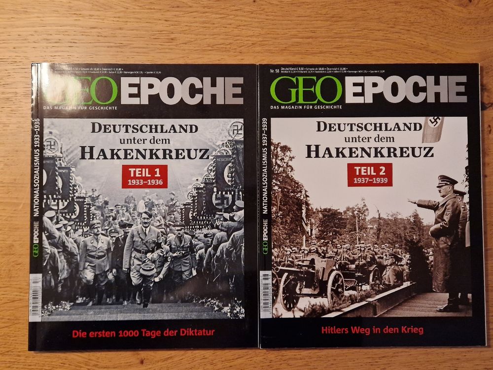 Geo Epoche Nr. 57 und 58 - Deutschland unter dem Hakenkreuz (Neu ...