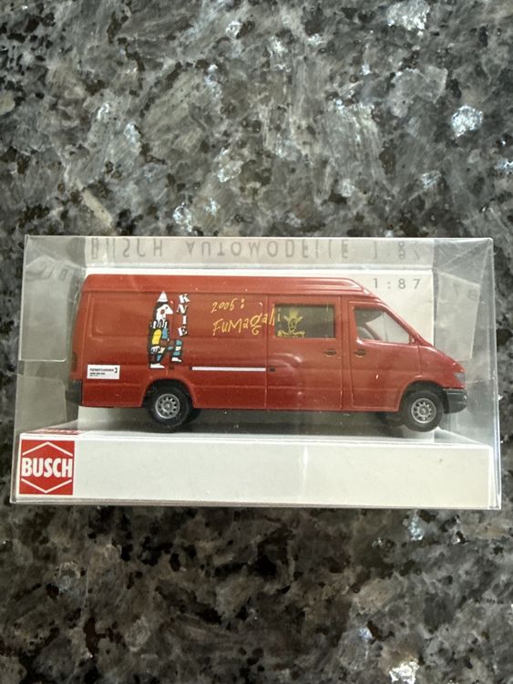 Busch Mercedes Sprinter Zirkus Knie H0 1:87 (Neu (gemäss Beschreibung ...