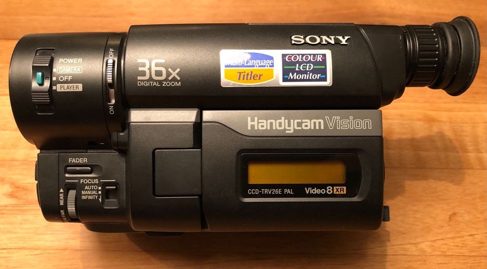 Sony Video Camera - Video 8 XR (Gebraucht) in Thierachern für CHF 182 ...