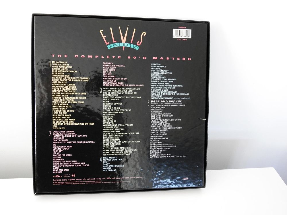 Elvis Presley The Complete 50's Masters Box Set (Gebraucht) in Zürich ...